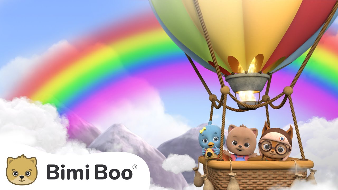 Rainbow Song | Bimi Boo Kids Songs and Nursery Rhymes - YouTube