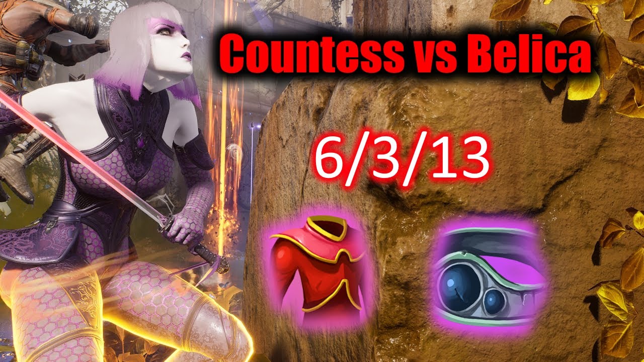 Countess Vs Belica | Master Rank Predecessor Gameplay | DAMAGE AND TANK ...