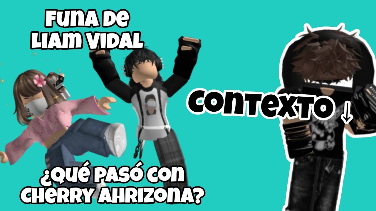 ¿Qué pasó con Cherry Ahrizona? (Funa de Liam Vidal) || Hect0rblox - YouTube