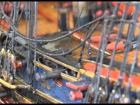 Model Ship Restoration - Cleaning the Model - YouTube