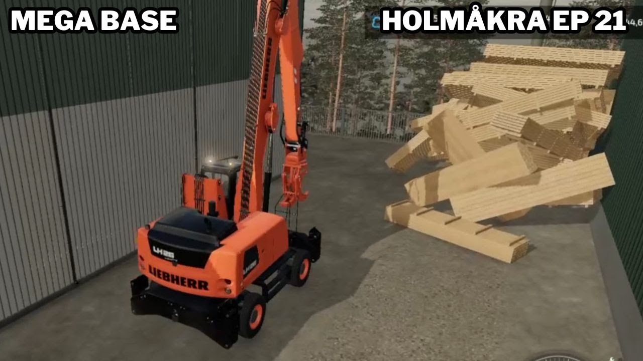 Expert Forestry Strategies | HOLMÅKRA's Million-Dollar Base FS22 - YouTube