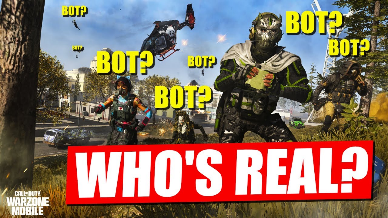 Proof of Bots in Warzone Mobile? - YouTube