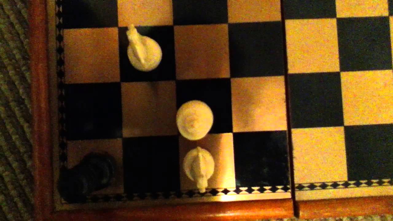2 knight check mate - YouTube