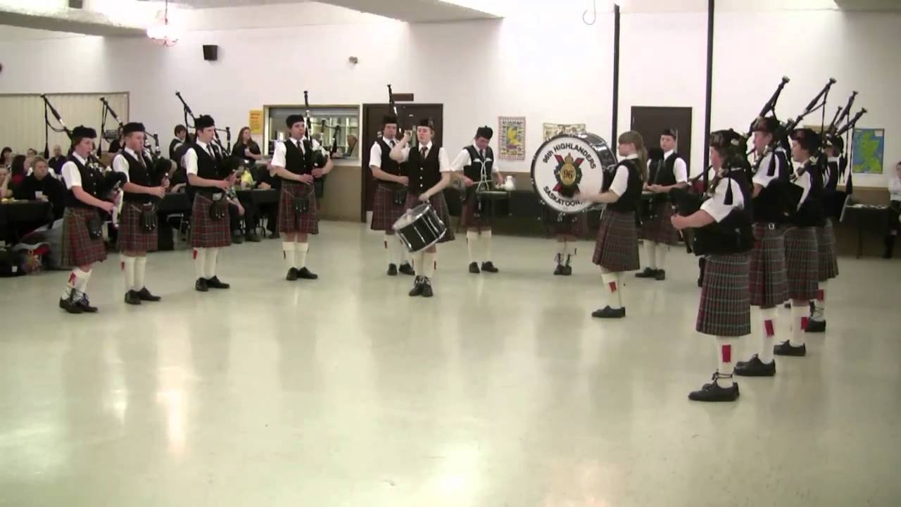 96th Highlanders - Robbie Burns Supper 2011 - YouTube