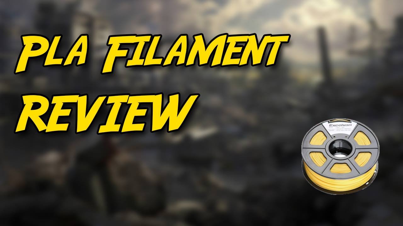 Excelvan 3D Printer filament review - YouTube