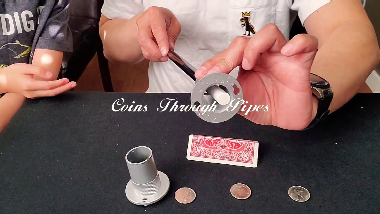 Coins through Pipes - YouTube