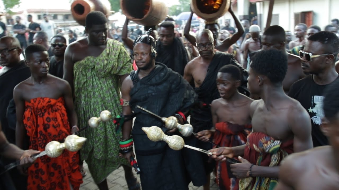 AdoatoHene Swearing in To Asantehene Nana Amoah Tebe IV Bantama Baamu ...