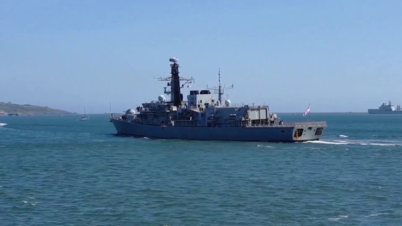 HMS WESTMINSTER ON HOME GUARD - YouTube