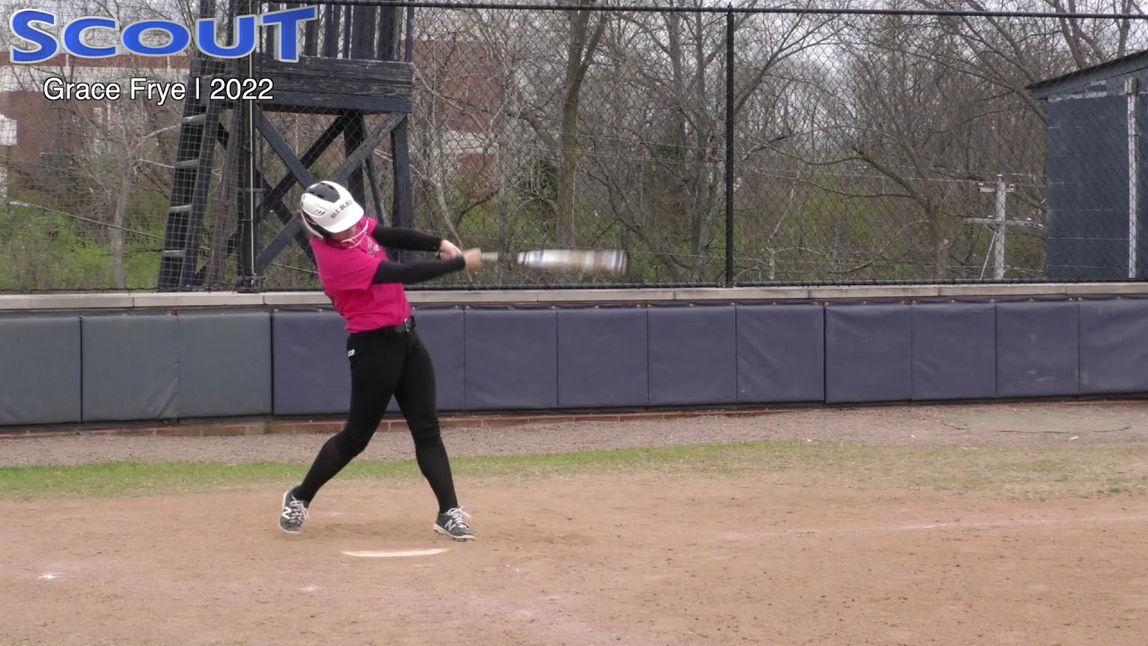 Scout Softball Grace Frye Basic Skills Video - YouTube