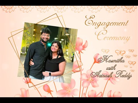 HASMITHA WITH AVINASH REDDY  II ENGAGEMENT CEREMONY II 10-10-2021