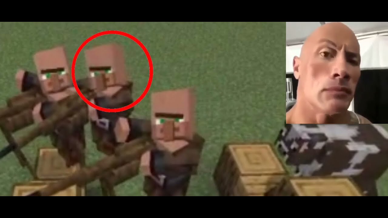 Villager Eyebrow meme - YouTube