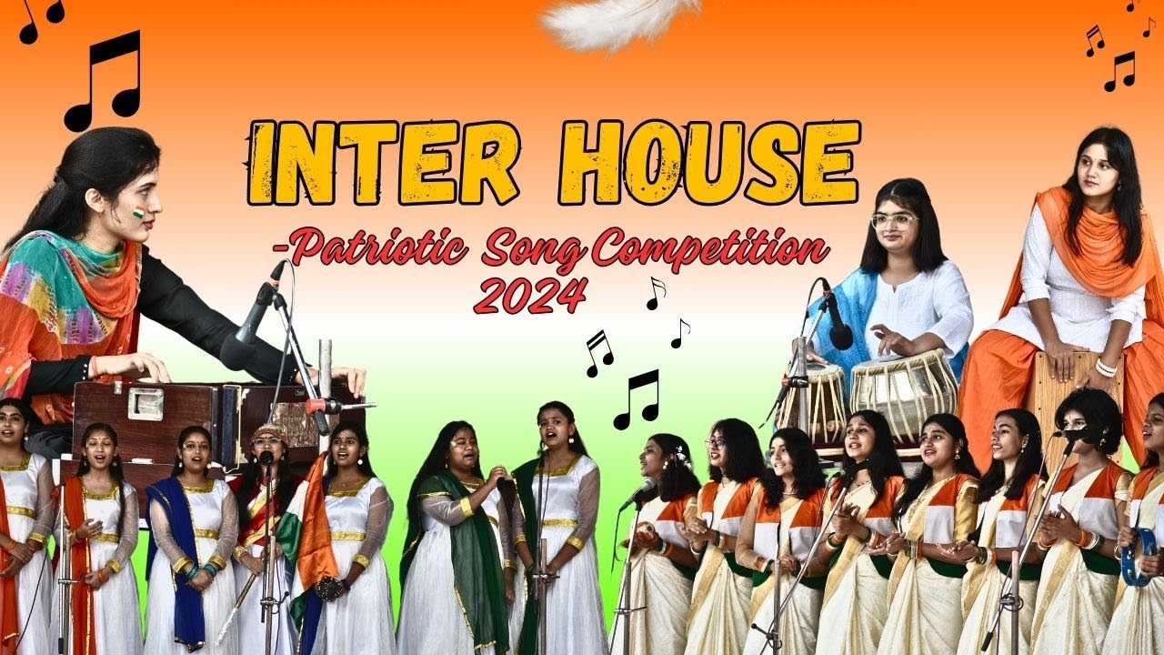 Inter-House -Patriotic Song Competition 2024 - YouTube