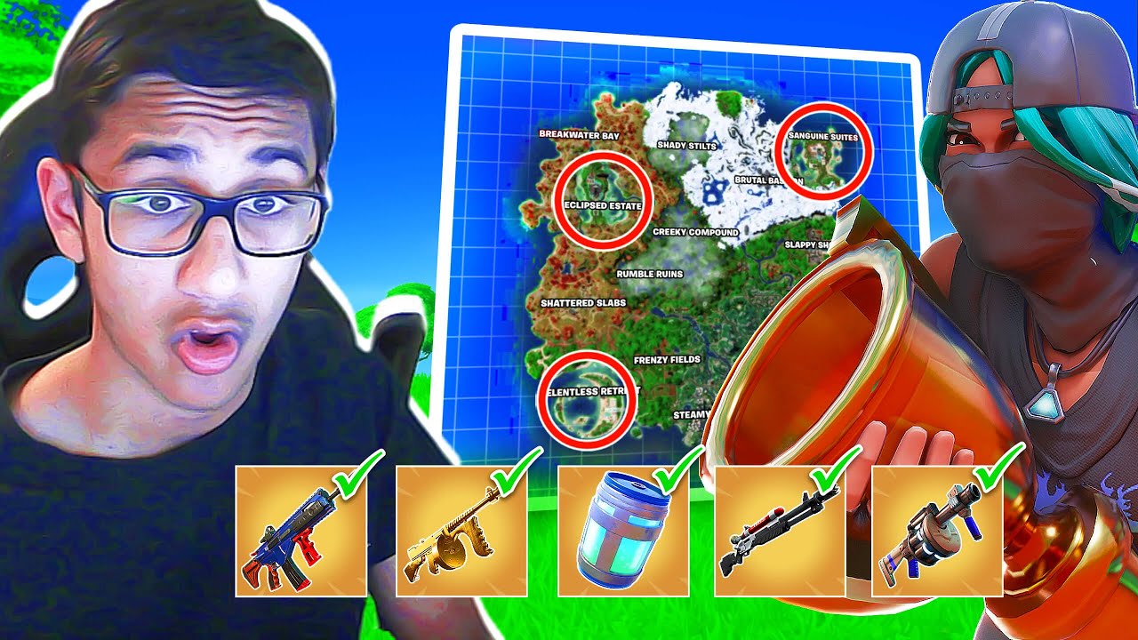 The *MYTHIC* ONLY Challenge in Fortnite! (Season 4) - YouTube