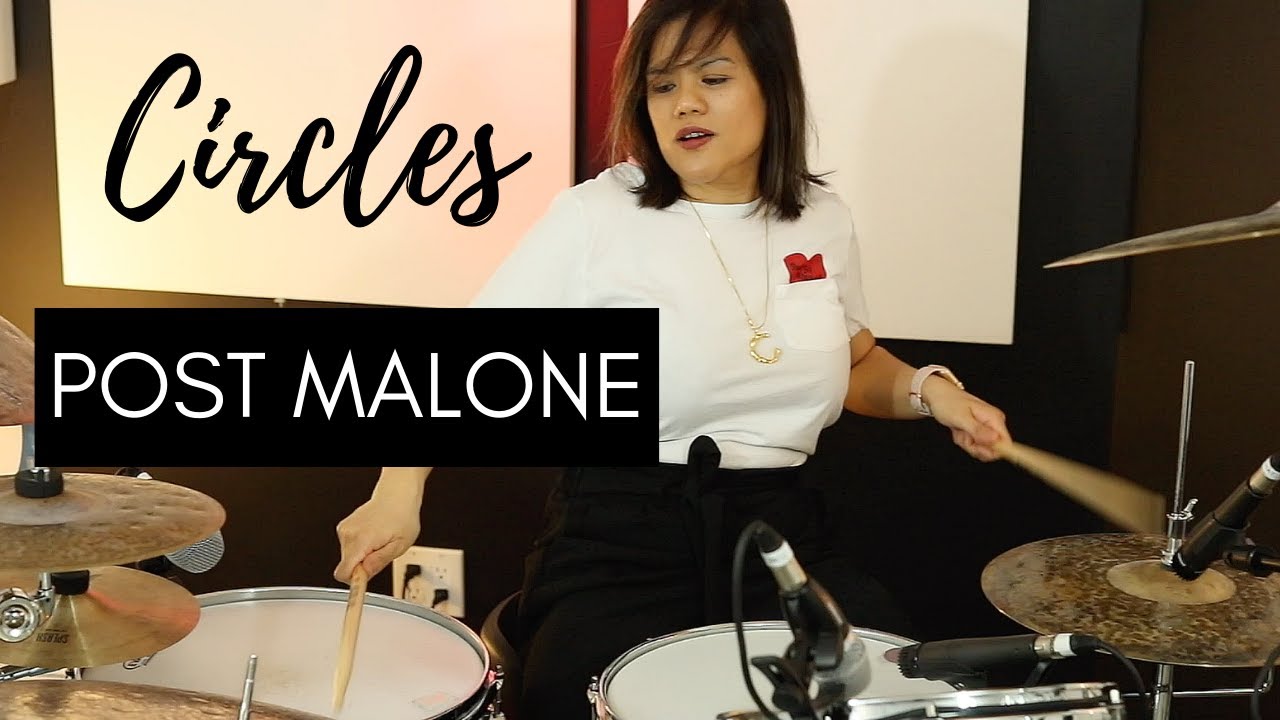 CIRCLES - POST MALONE | POP DRUM COVER by Charlene Nosce - YouTube