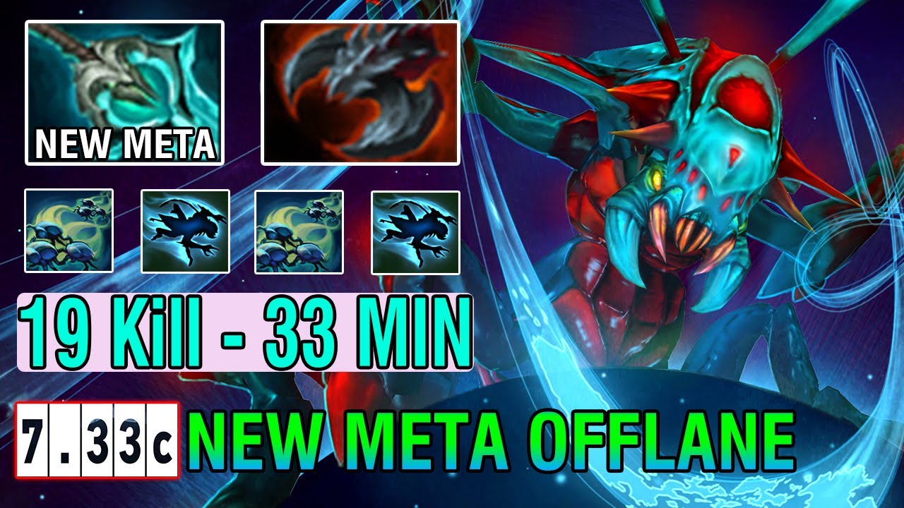 New Meta [Weaver] Offlane Disperser Build 100% Move Slow Carry Game ...