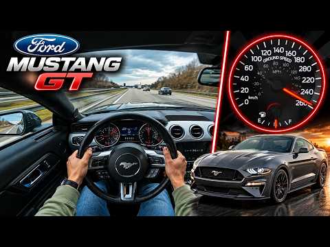 421 HP Ford Mustang GT Top Speed Test — How Fast Can This 5.0 V8 Really Go? 🏁🔥