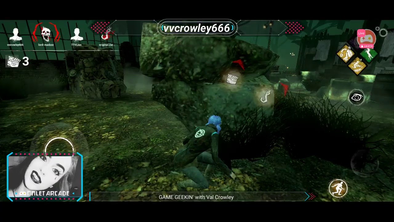 GAME GEEKIN' with Val Crowley - DBD - YouTube
