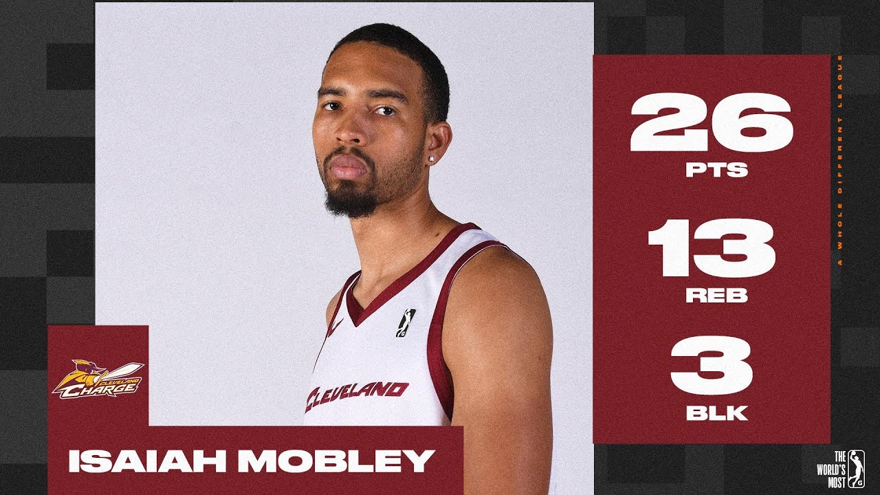 Isaiah Mobley Drops 26-Point Double-Double vs. Herd - YouTube