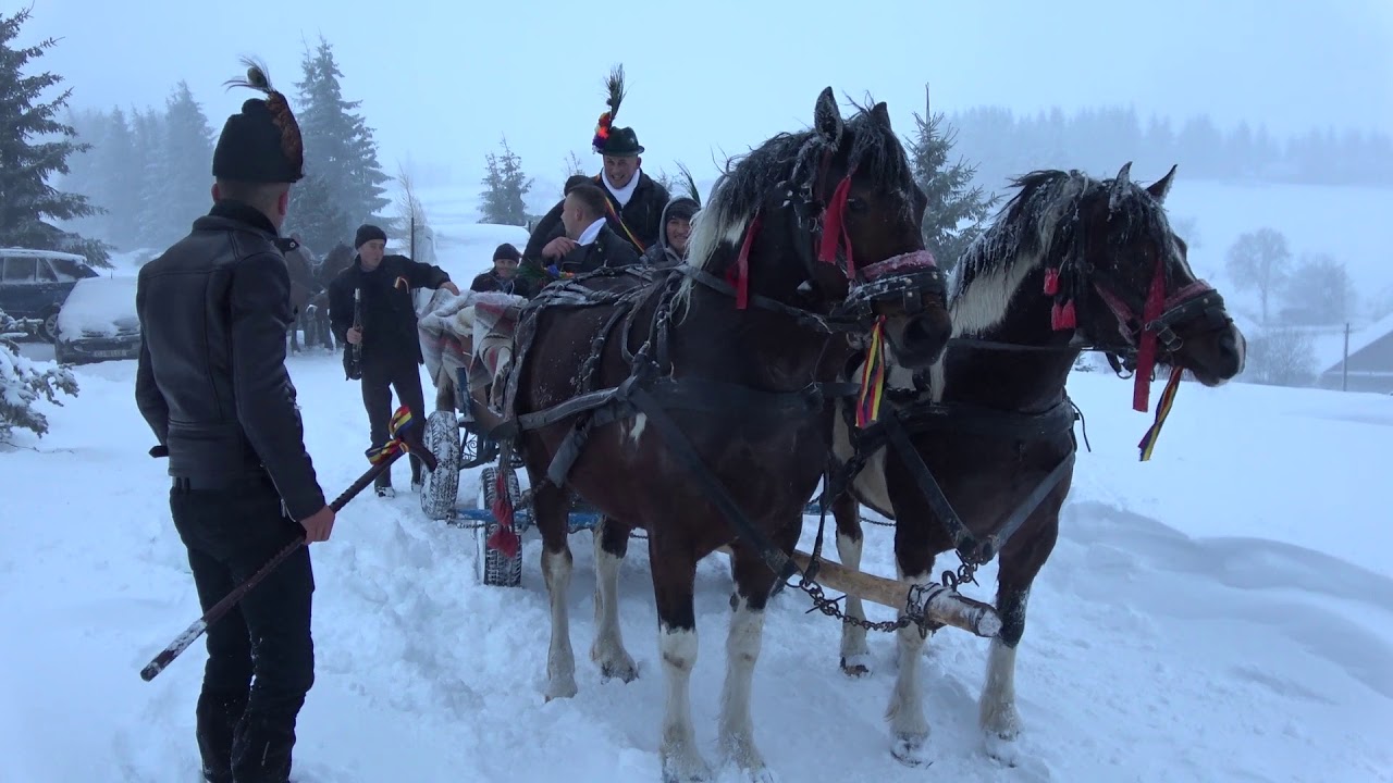 Junii Satului, Marisel, Cluj 24 dec 2018 - YouTube
