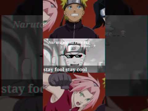 Stigma rules with Naruto Uzumaki|| Stigma rule no. 1 - YouTube