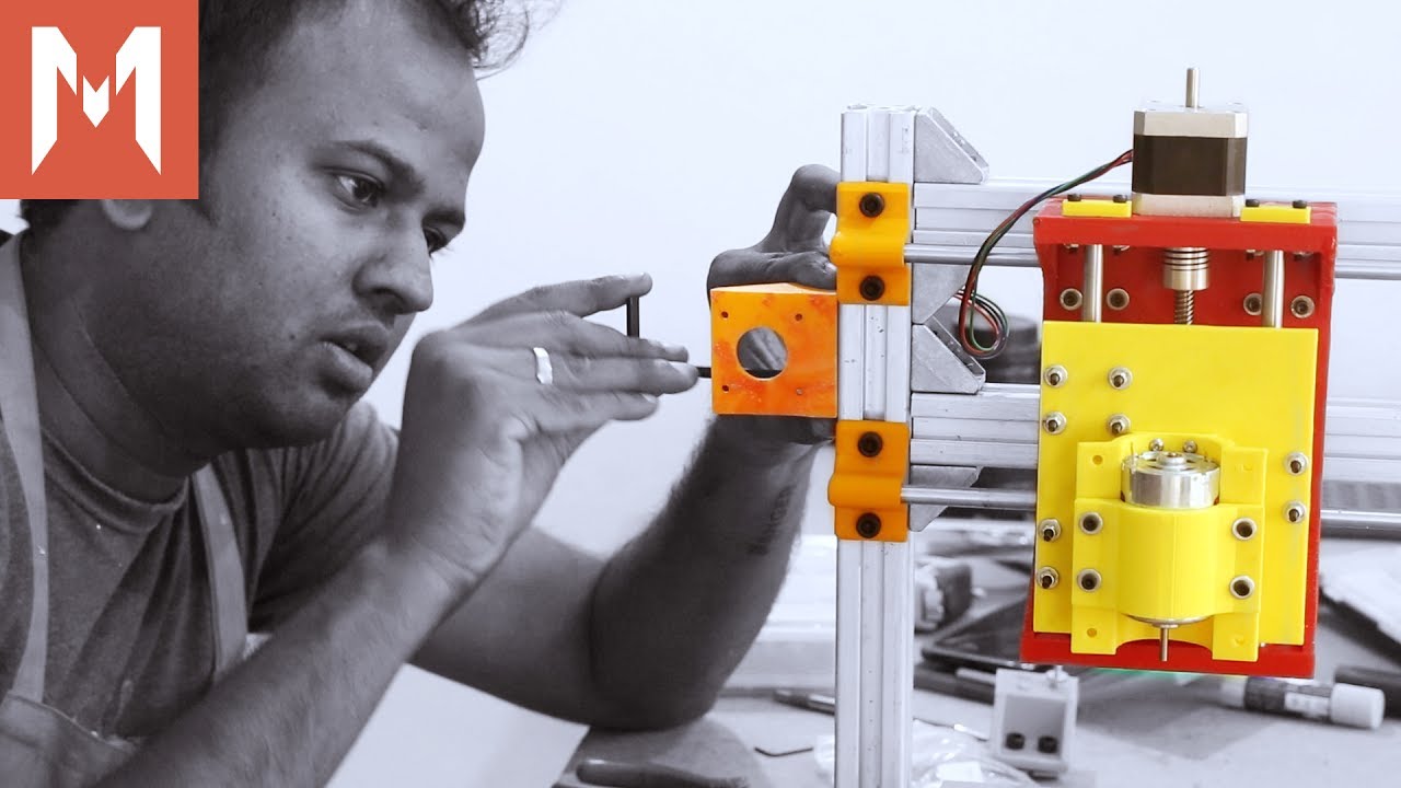 DIY PCB Milling Machine - Completing Mechanical Build - YouTube