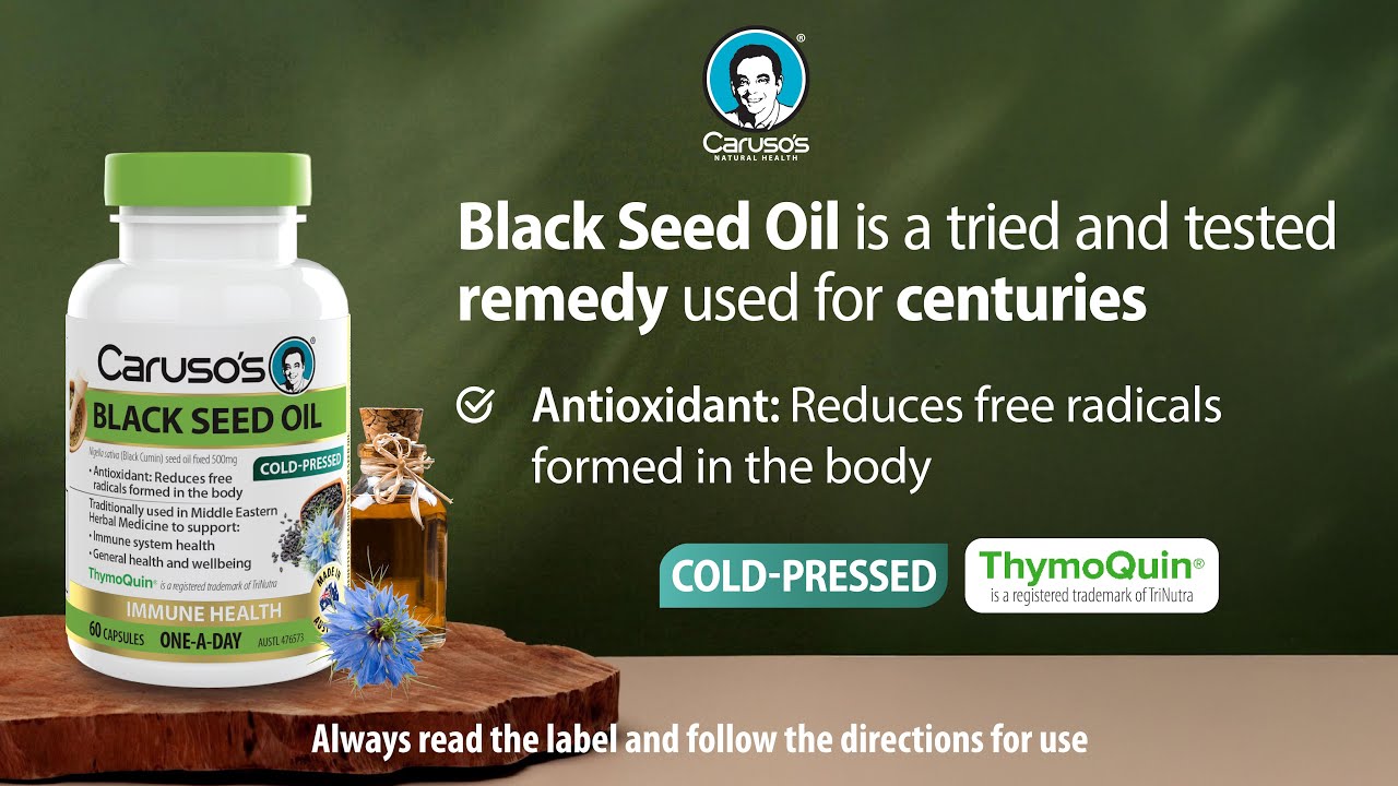 Caruso's Black Seed Oil - YouTube