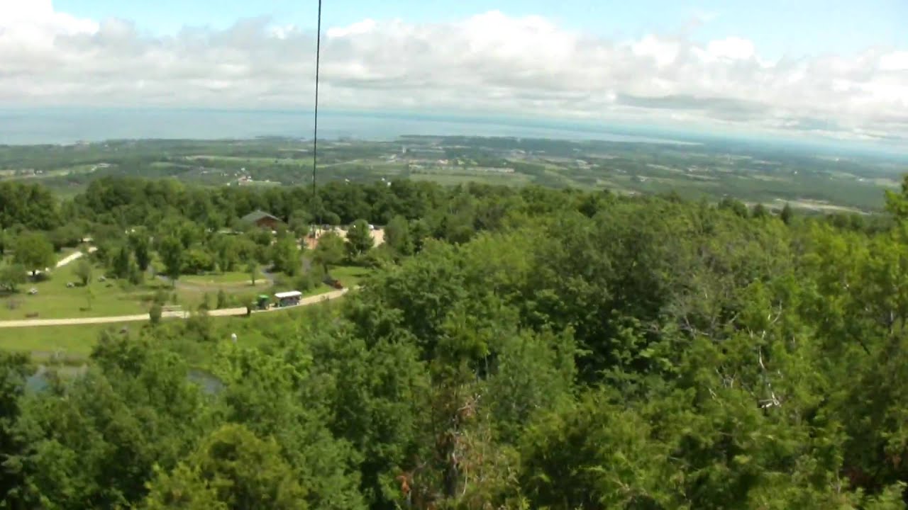 1000 Foot Escarpment Zip Line - YouTube