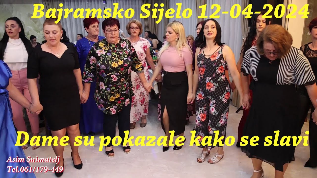 Dame su Pokazale kako se igra na Bajramska Zabava za Najljepše Dame 12 ...