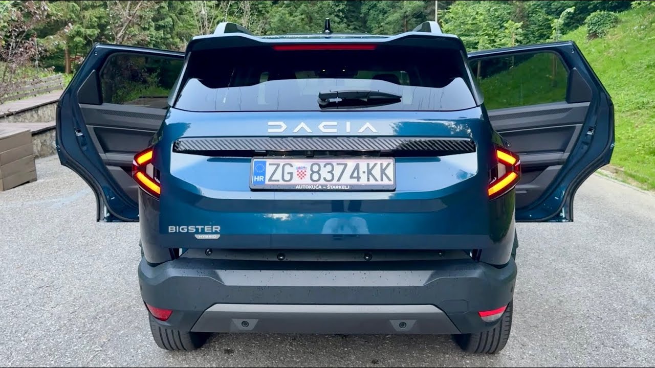 DACIA BIGSTER 2025 - PRACTICALITY, multi view camera 360, AC controls ...