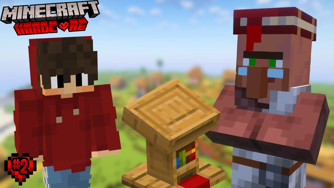 I Built a VILLAGER FARM in Minecraft Hardcore! - YouTube