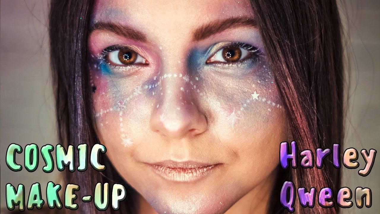 Космический макияж/Cosmic make-up/Харли Квинн/ Cosmic Harley Quinn ...