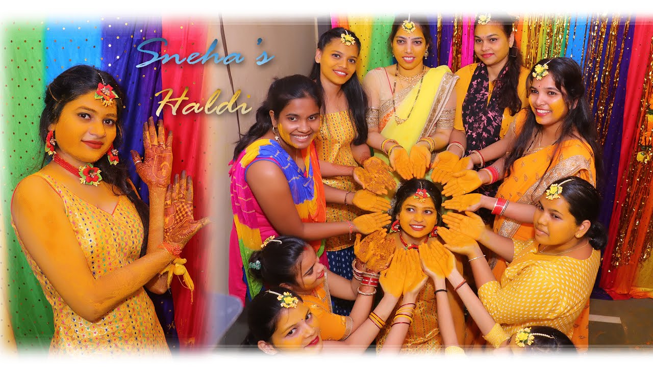 Sneha Haldi Highlight | Ajay Jaiswar Photography - YouTube