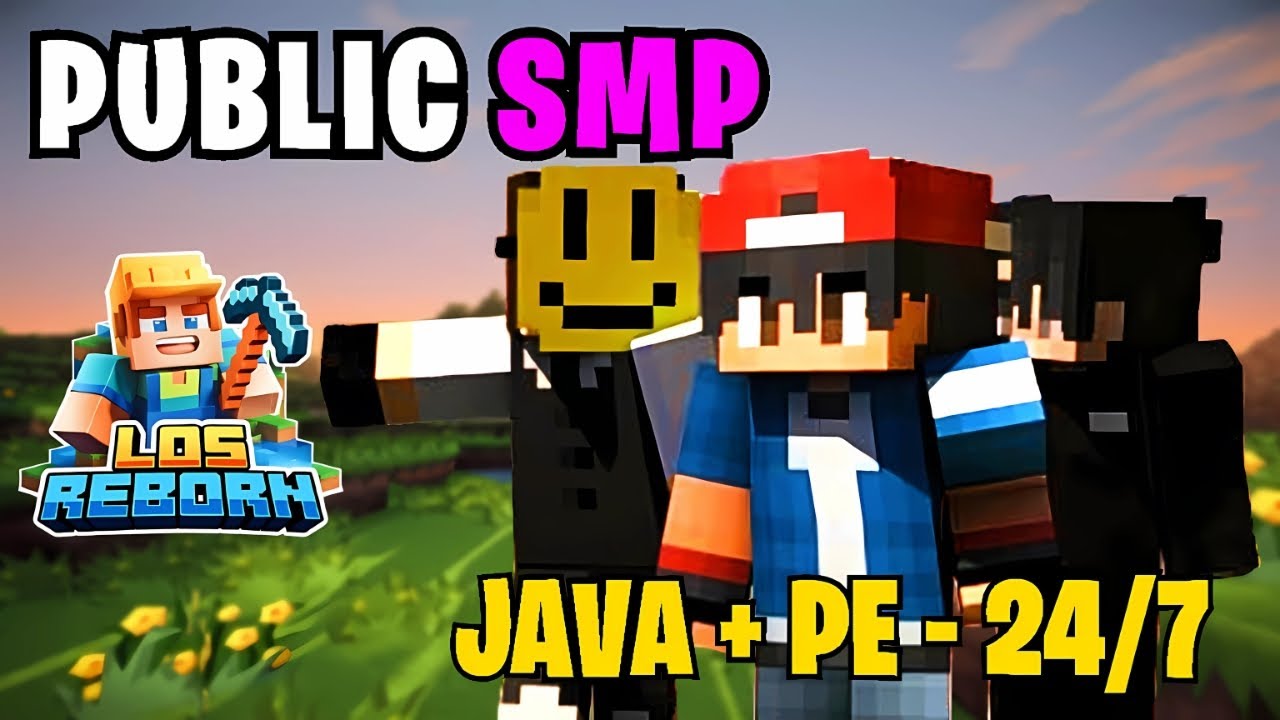 Minecraft SMP LIVE | Join LOS S5 REBORN Public SMP 24/7 (Java + Bedrock ...