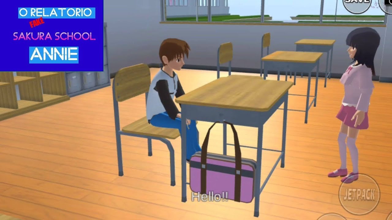 O relatorio FAKE Sakura School Annie EP.1 Os Bug Filhos - YouTube