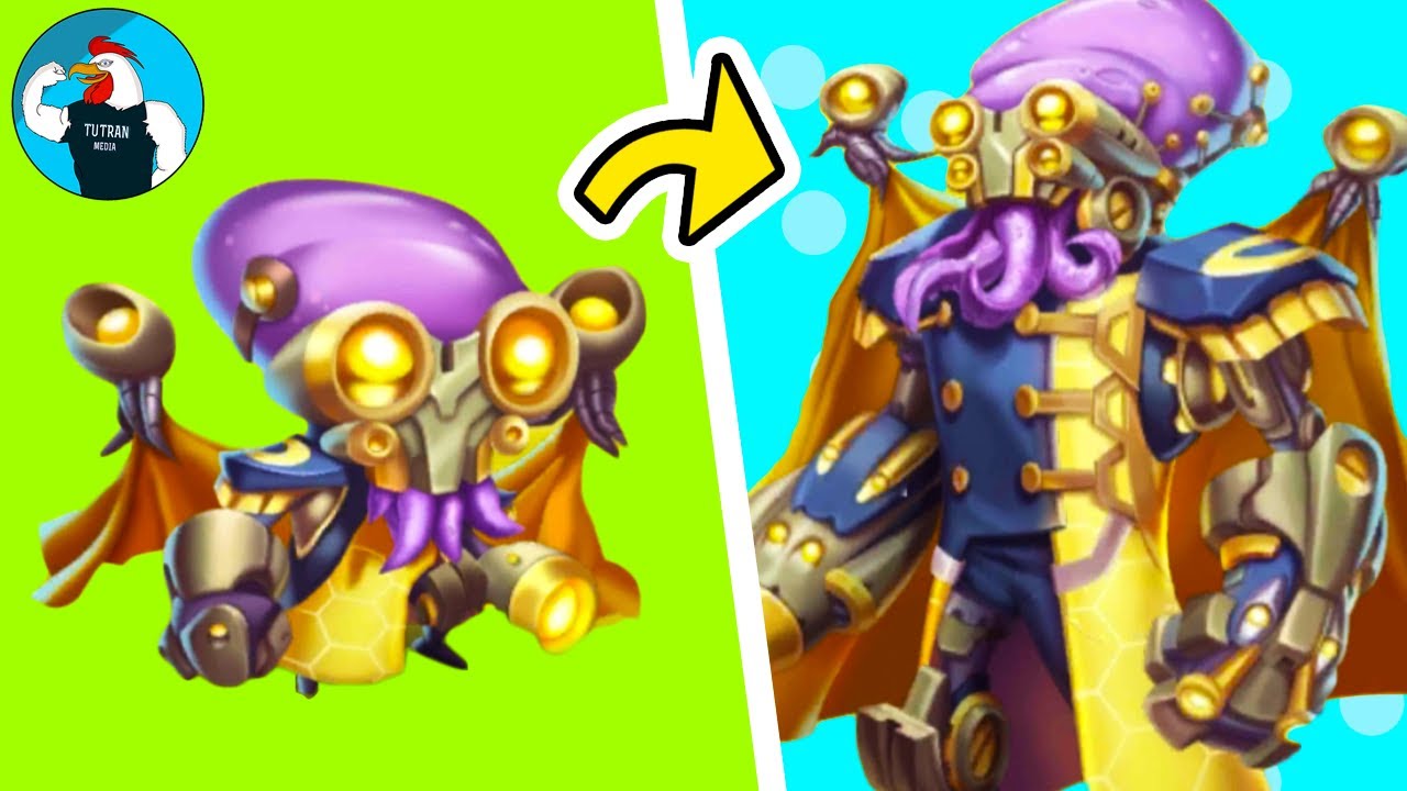 Monster Legends: Commander Morgan Monster Level 1 to 100 Review - YouTube