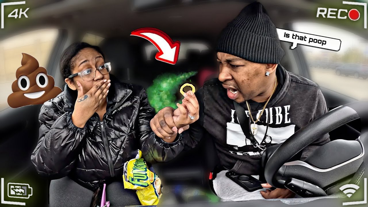 FEEDING MY HUSBAND WITH POOP UNDER MY NAILS PRANK! *HE WENT OFF* - YouTube