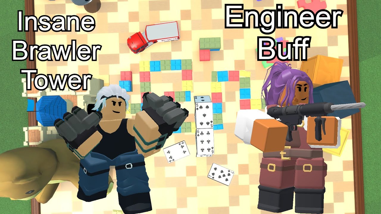 Tds New Brawler Tower, Engineer Buffed - YouTube