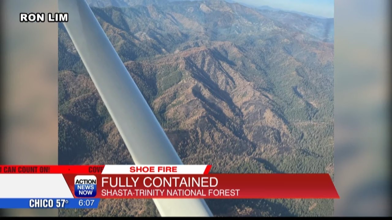 Shoe Fire reaches 100% containment - YouTube