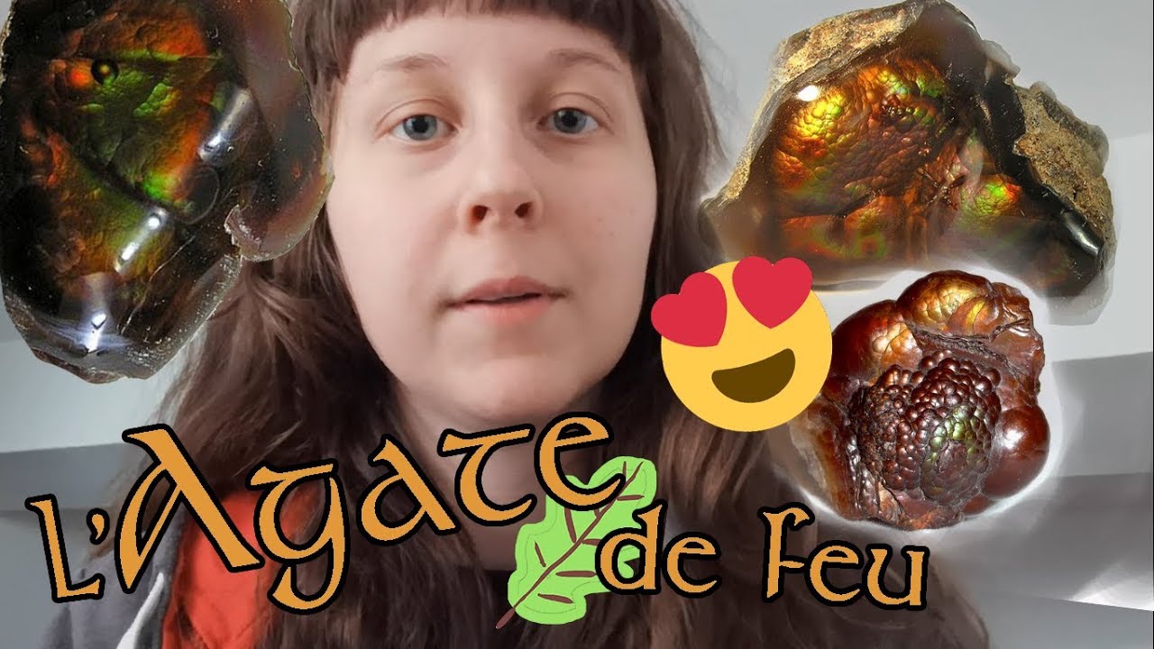 L'AGATE DE FEU en lithothérapie : mon ressenti personnel - YouTube