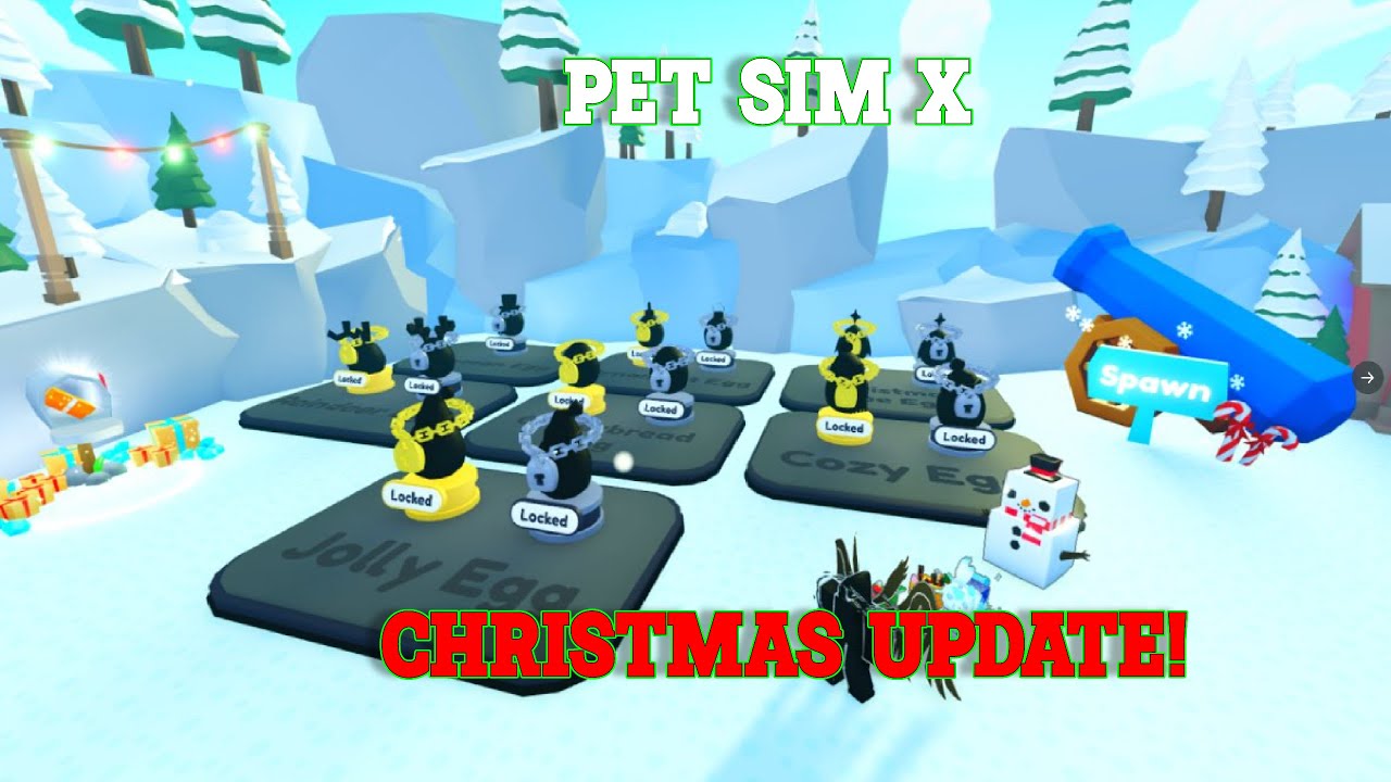 🔴| Roblox Pet Sim X | New Christmas Update! | Live! |🔴 - YouTube