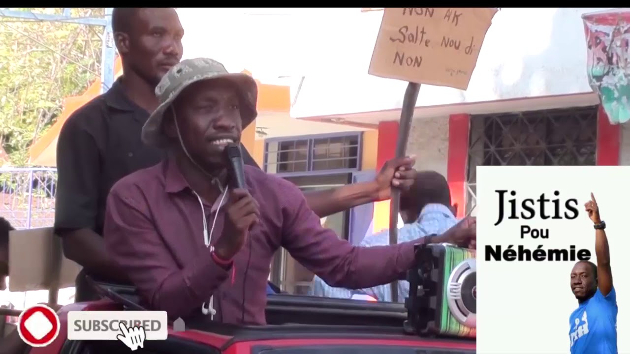 yon mesaj de Nehemie joseph 2 zan avan yo touye jounalis la - YouTube