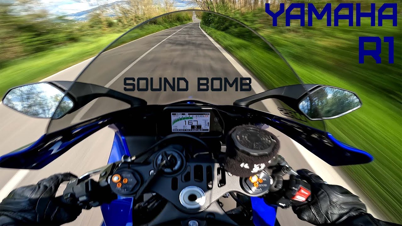 Yamaha R1 sound -YZF-R1 con scarico completo - YouTube