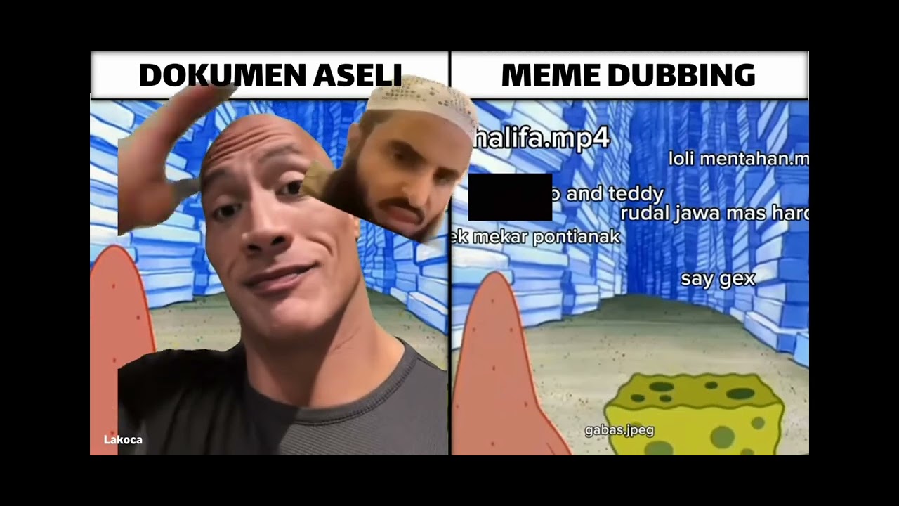 Doksli meme dubbing SpongeBob - YouTube