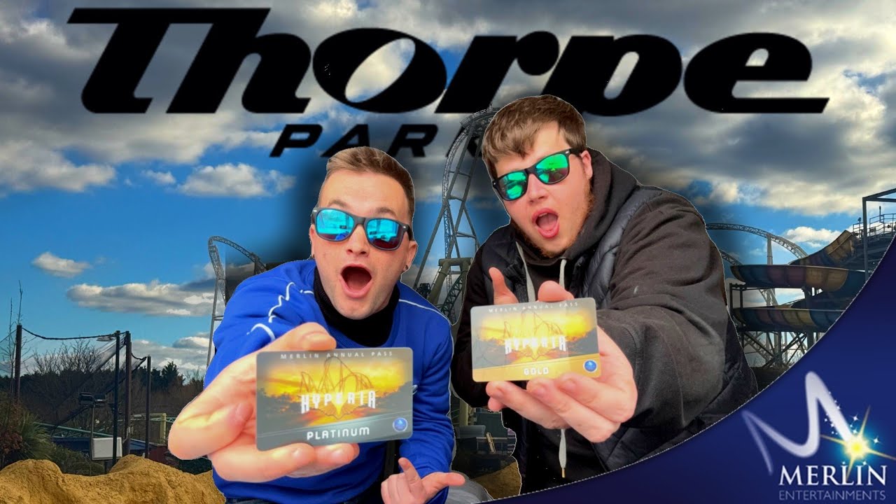 The Golden MERLIN PASS DAY ever on HYPERIA | THORPE PARK 2025 - YouTube