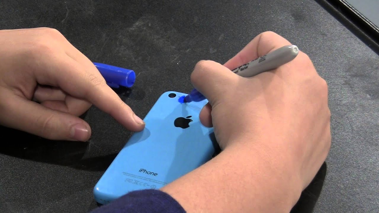 How To Make a Black/Colored Light On Your Phone - YouTube