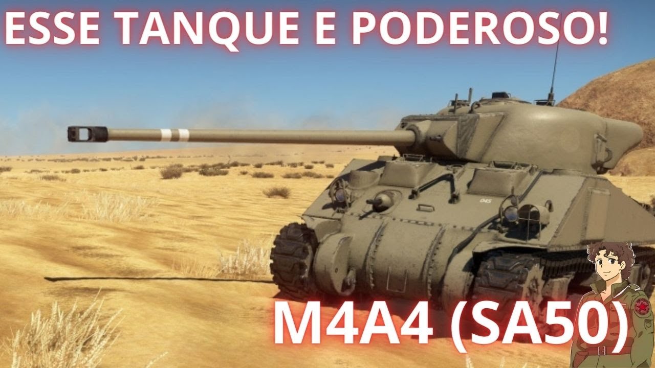M4A4 (SA50) E MUITO PODEROSO -WAR THUNDER-PT-BR - YouTube