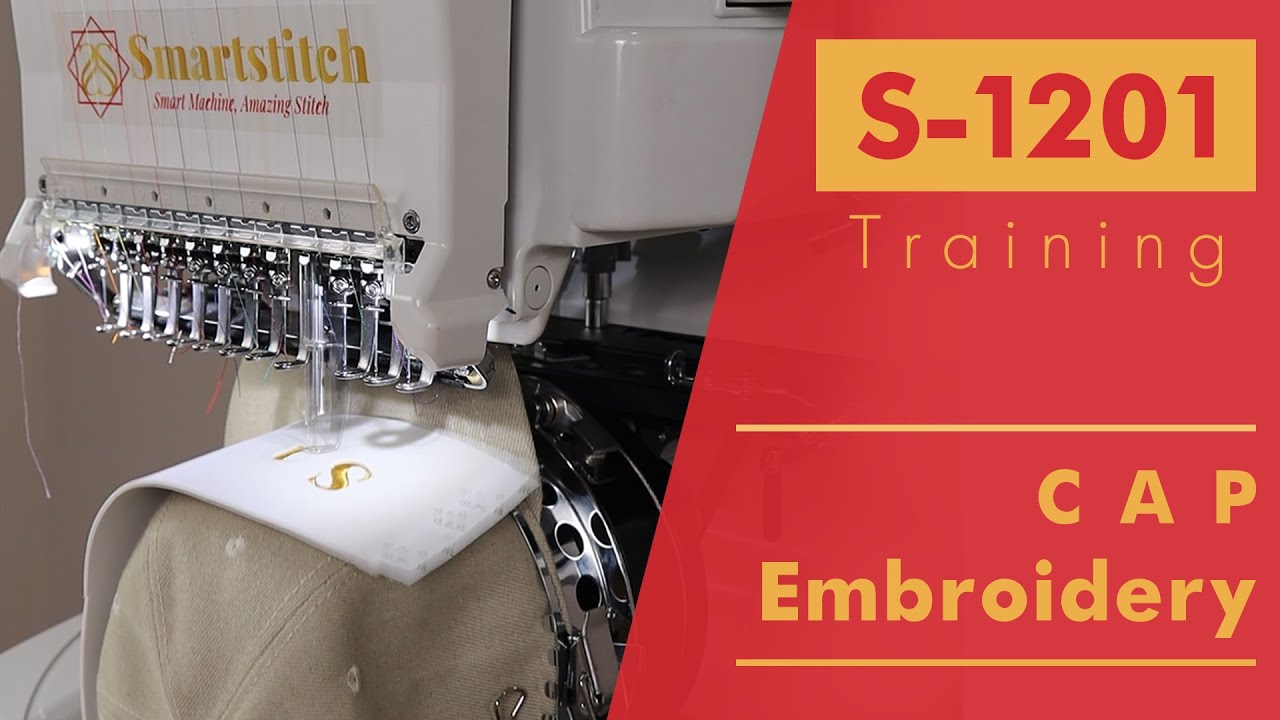 Smartstitch Embroidery Machine S1201 Learn Embroidery Cap Embroidery ...