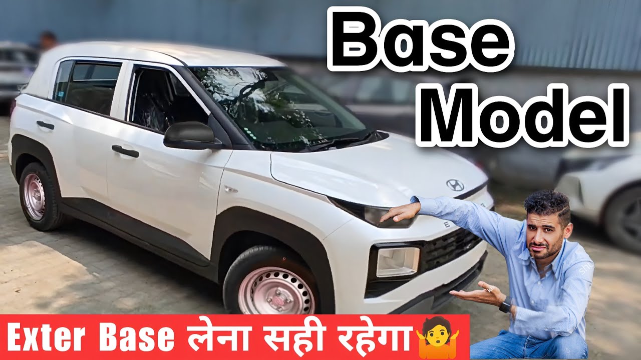Exter Base Model Review | @6lakh में सही रहेगा क्या 🤷| Hyundai Exter ...