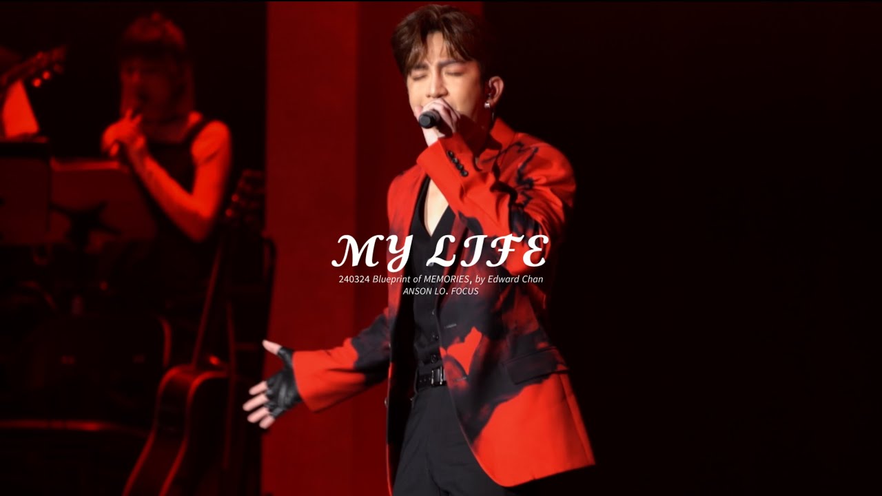 【4K Fancam】240324 ANSON LO盧瀚霆 - MY LIFE - Blueprint of MEMORIES, by Edward Chan - YouTube