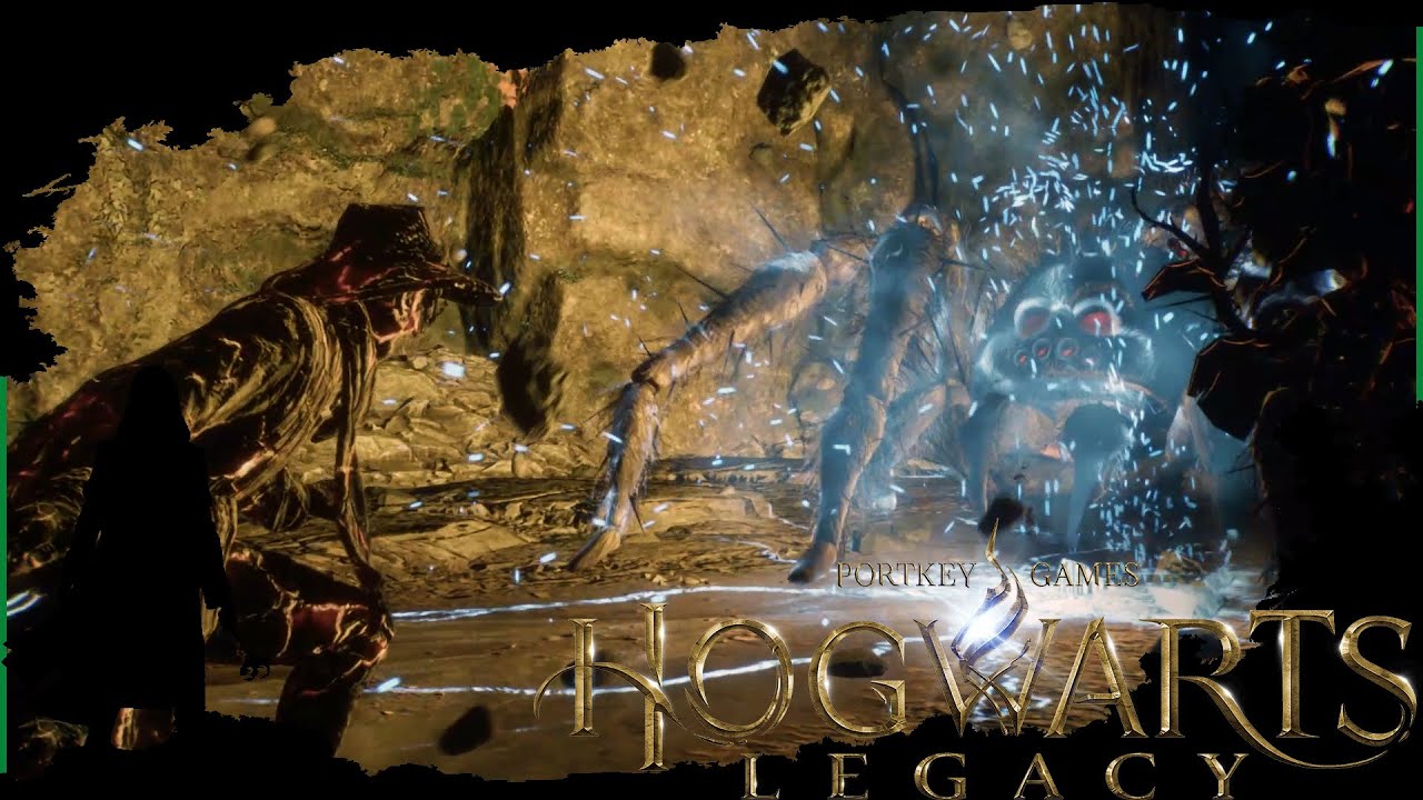 Hogwarts Legacy Part 10 : Spiders..A Massive SPIDER! Exploring On Our ...
